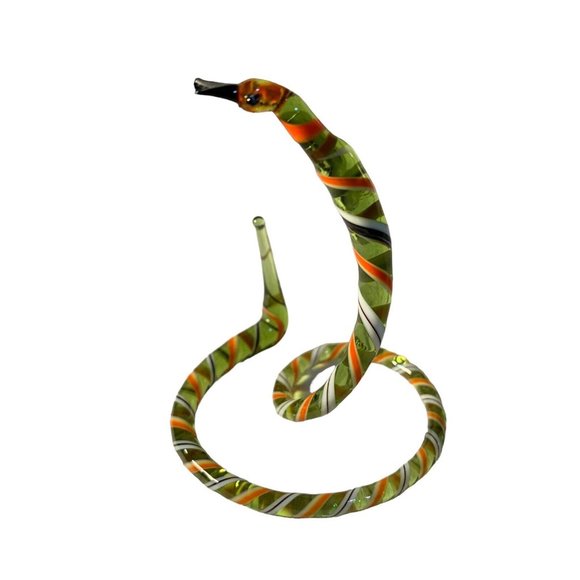 Unmarked | Accents | Glass Art Standing Dancing Multicolor Miniature ...